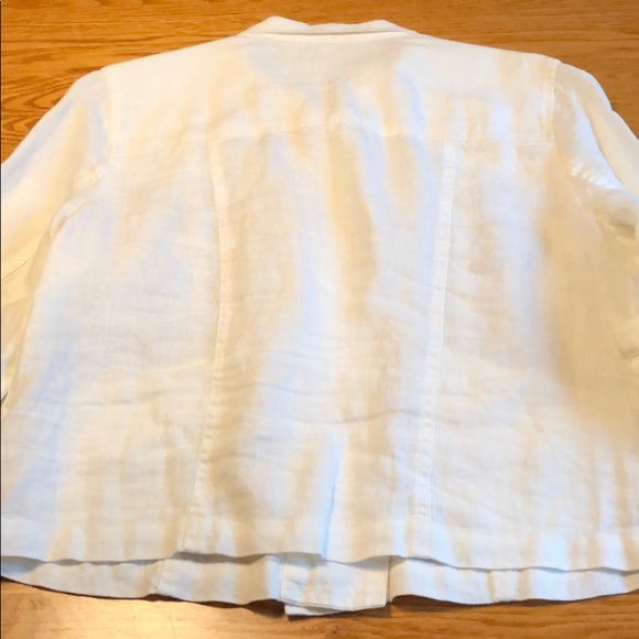 CAbi | Jackets & Coats | Linen Topside Topper Jacket | Poshmark